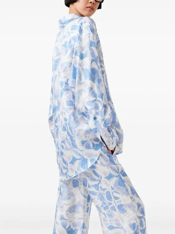 Stella McCartney Graphic Print Silk Shirt