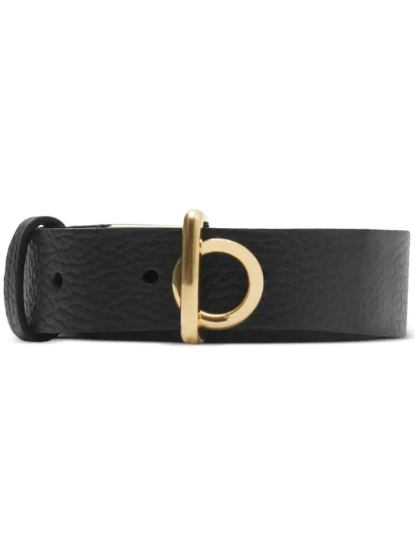 Burberry Rocking Horse Leather Belt - Black