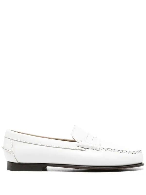 SEBAGO Danielle Leather Loafers - White