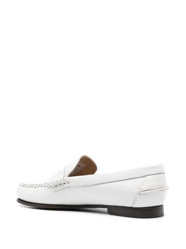 SEBAGO Danielle Leather Loafers - White