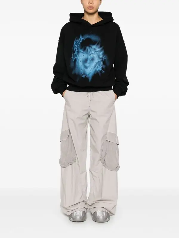 Iceberg Wide-leg Cargo Pants