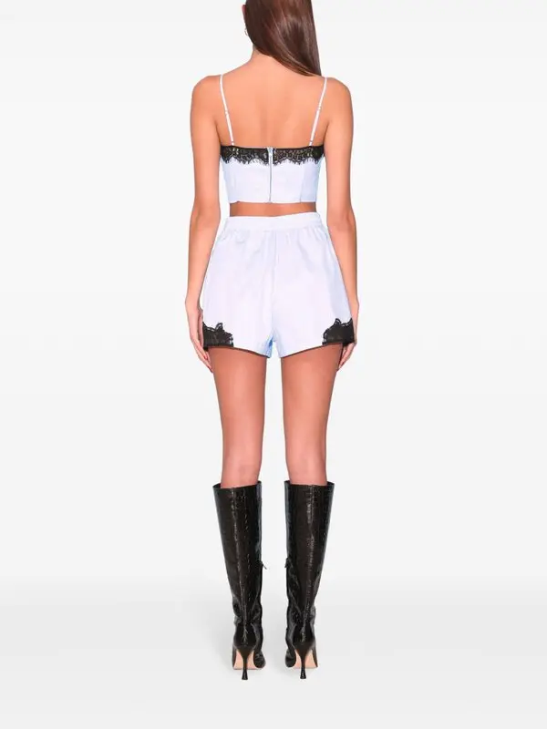FLEUR DU MAL Poplin Boxer Shorts