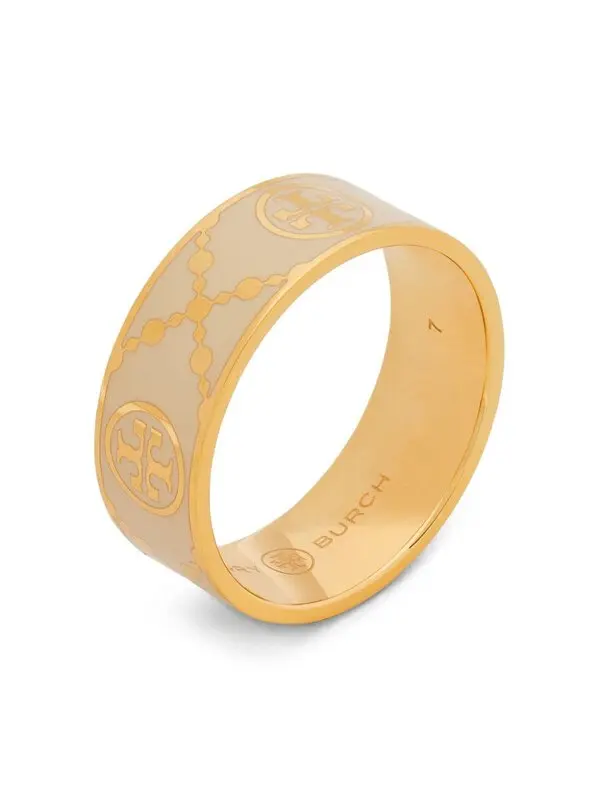Tory Burch Double T Enamel Ring