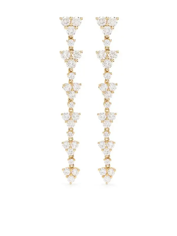 ANITA KO 18k Yellow Diamond Drop Earrings - Gold