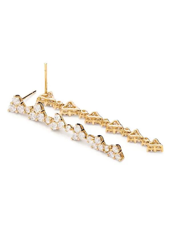 ANITA KO 18k Yellow Diamond Drop Earrings