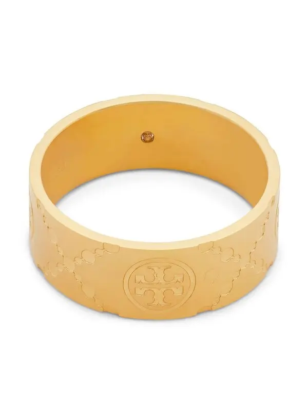Tory Burch Double T Polished-finish Ring