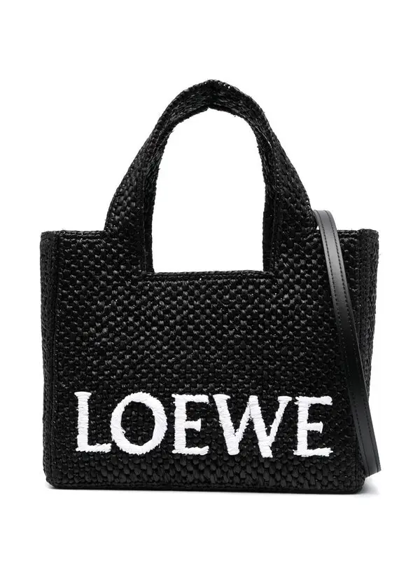 Loewe Small Raffia Tote