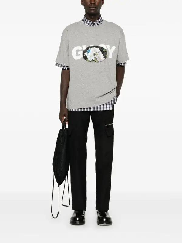Givenchy Mélange Cotton T-shirt