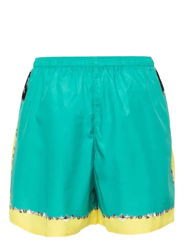 Acne Studios Logo-print Ripstop Swim Shorts