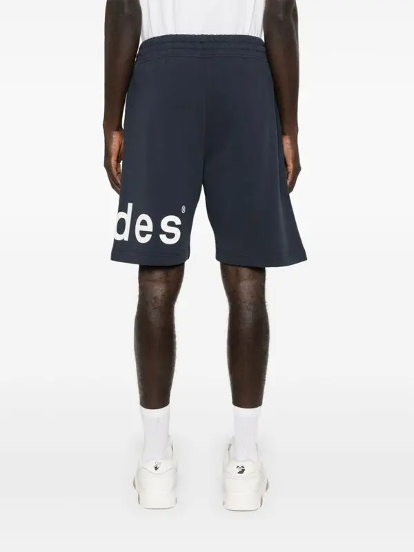 Études Studio Tempera Logo-print Shorts - Blue