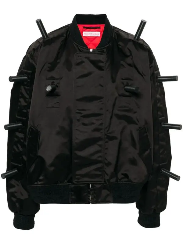 WALTER VAN BEIRENDONCK Exoskeleton Bomber Jacket