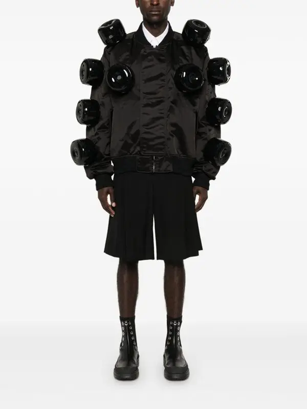 WALTER VAN BEIRENDONCK Exoskeleton Bomber Jacket