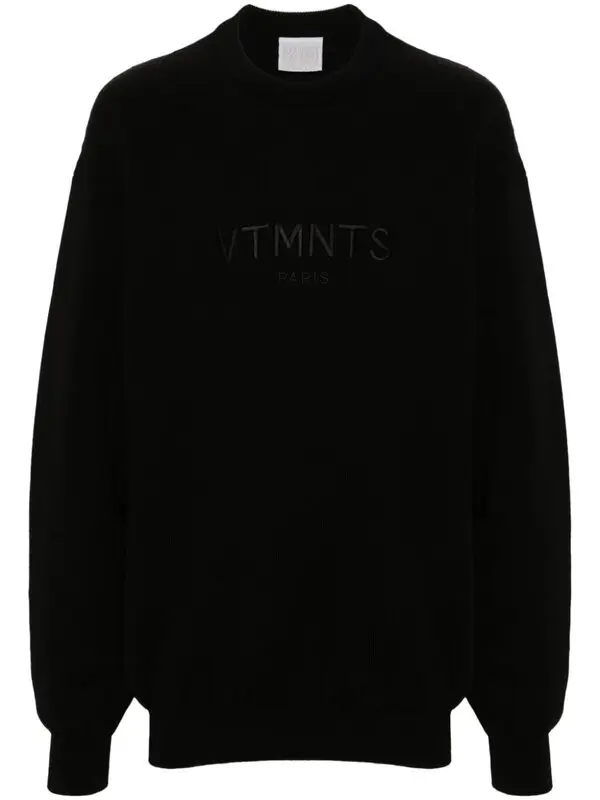 VTMNTS Logo-embroidered Jumper