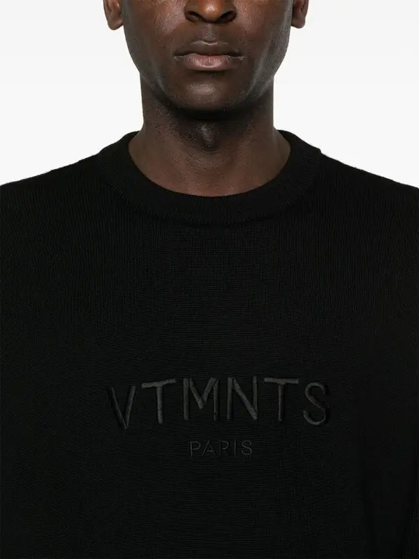 VTMNTS Logo-embroidered Jumper