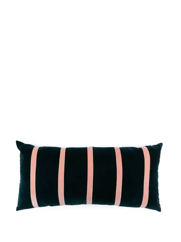 CHRISTINA LUNDSTEEN Pippa Striped Velvet Cushion