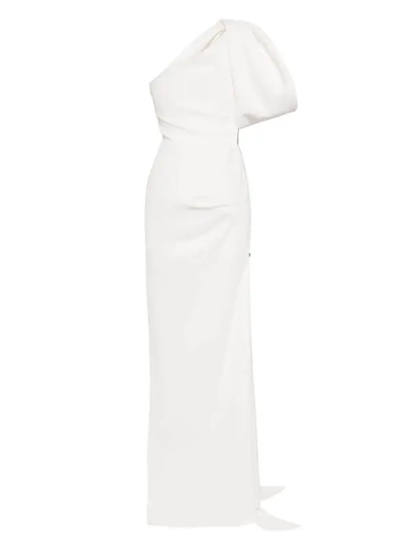 Maticevski One-shoulder Maxi Dress - White