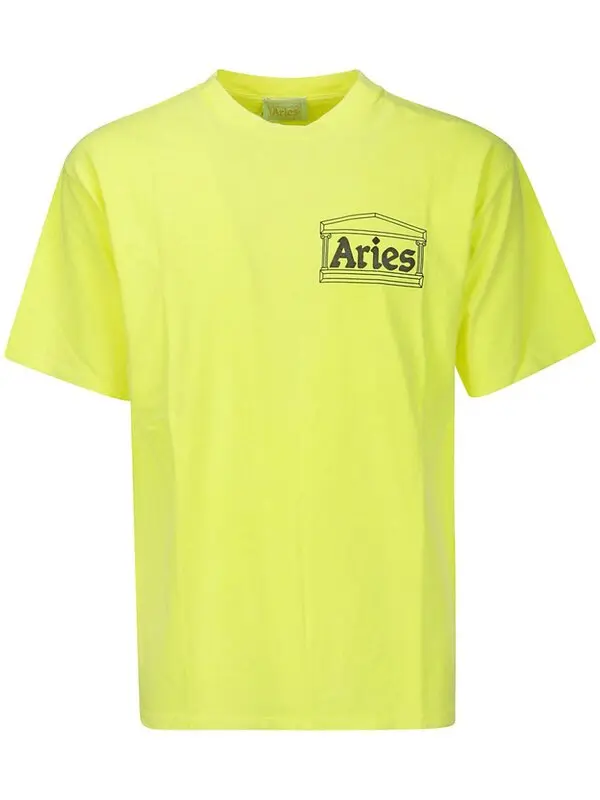 Aries Logo-print Cotton T-shirt