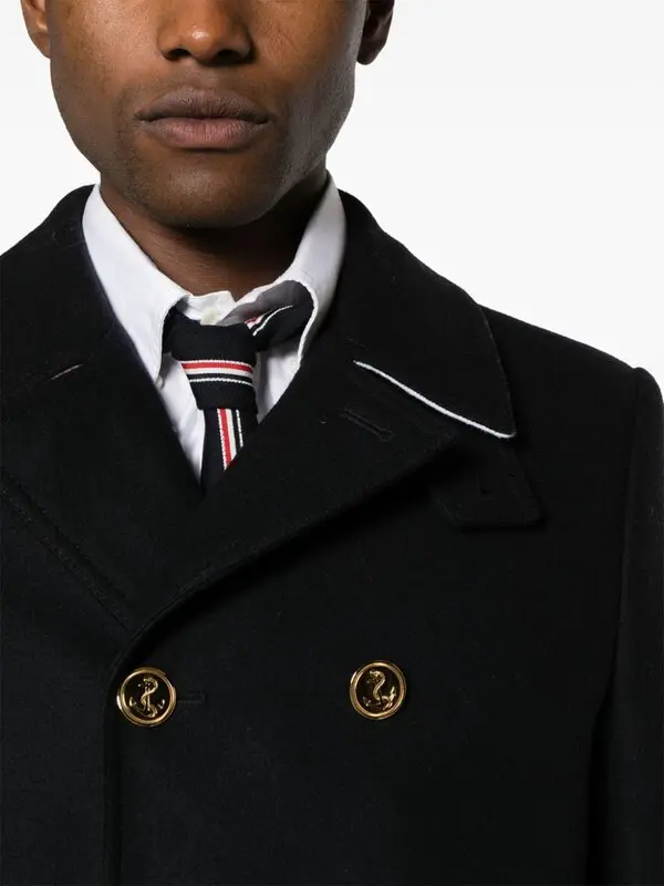 Thom Browne Double-breasted Pea Coat