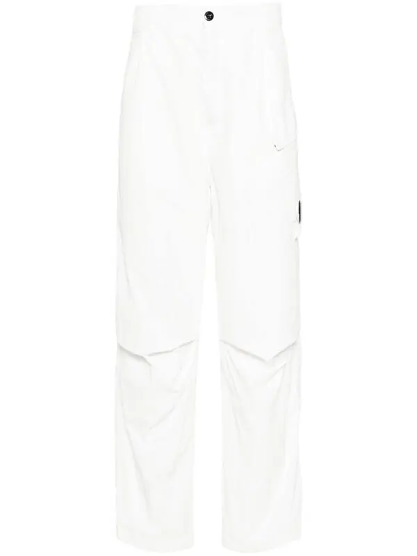 C.P. COMPANY Lens Detail Track Pants - White