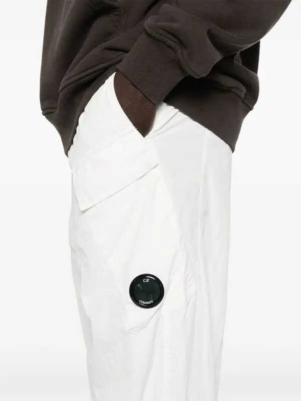 C.P. COMPANY Lens Detail Track Pants - White