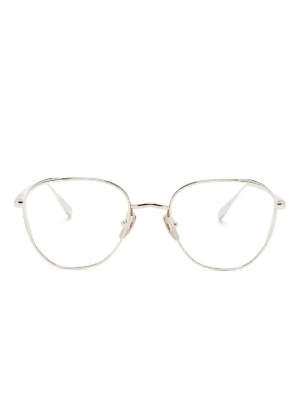 Linda Farrow Hardy Glasses - Gold