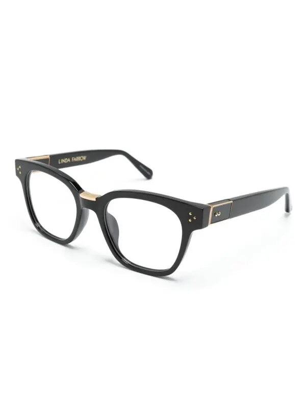 Linda Farrow Sanchez Wayfarer Glasses