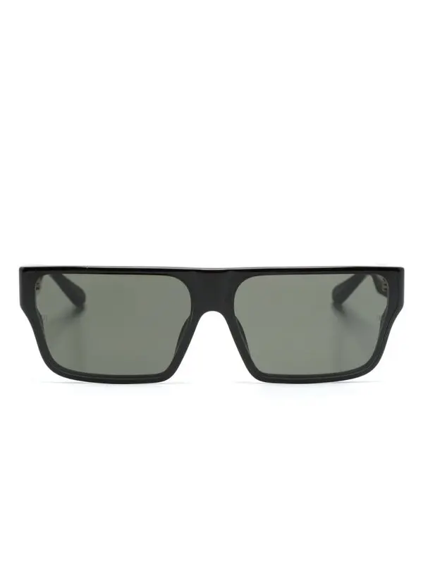 Linda Farrow Brady Rectangle-frame Sunglasses - Black
