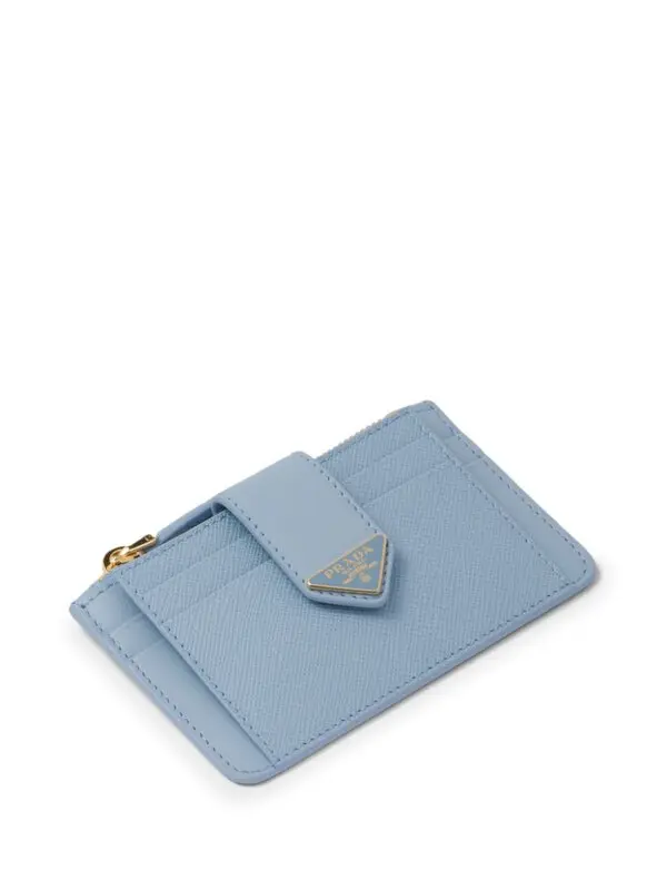 Prada Logo-plaque Zip-fastening Purse