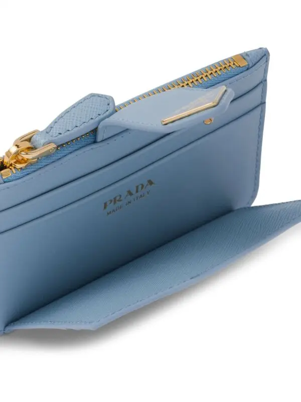 Prada Logo-plaque Zip-fastening Purse