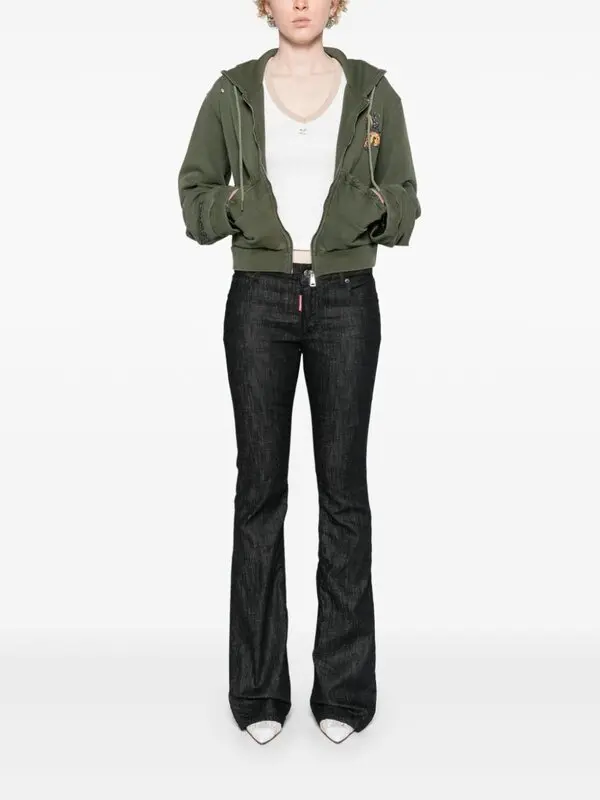 Dsquared2 Mid-rise Flared Jeans
