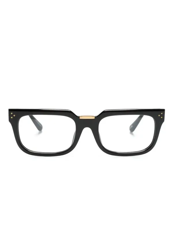 Linda Farrow Yoan Rectangle-frame Eyeglasses - Black