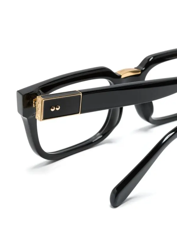 Linda Farrow Yoan Rectangle-frame Eyeglasses