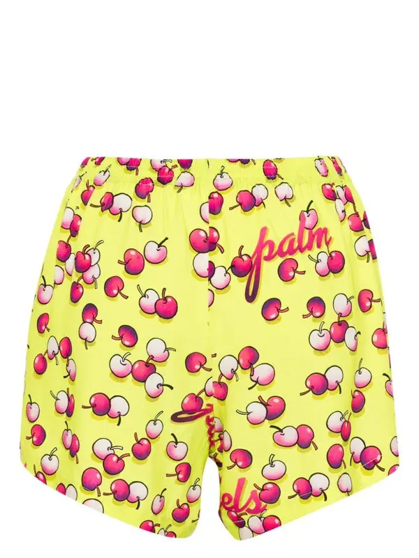 Palm Angels Cherries-print Boxer Shorts
