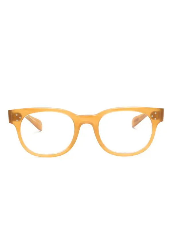 Oliver Spencer Square-frame Glasses - Neutrals