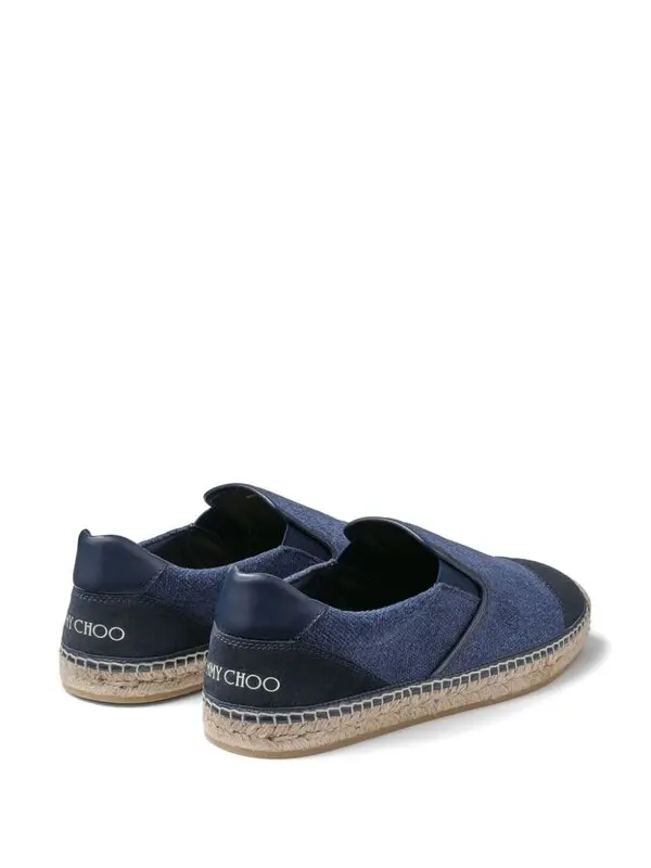 JIMMY CHOO Ivan Canvas Espadrilles - Blue