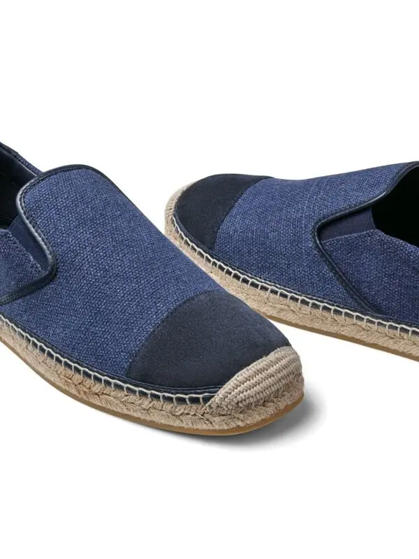 JIMMY CHOO Ivan Canvas Espadrilles - Blue