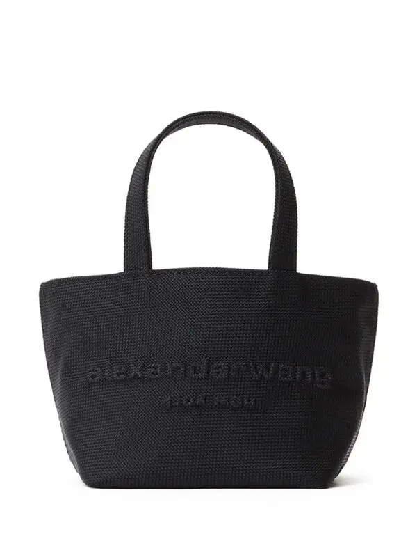 Alexander Wang Mini Punch Embossed Tote - Black