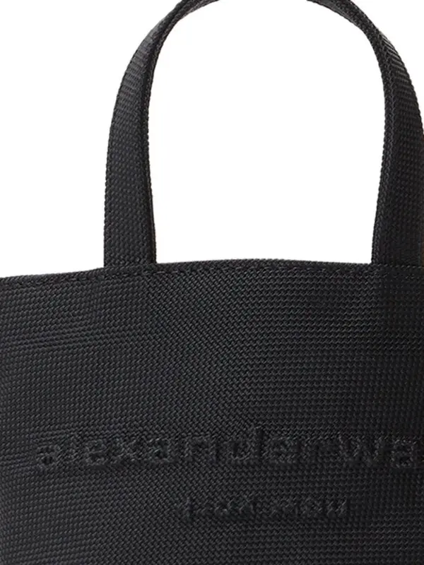 Alexander Wang Mini Punch Embossed Tote - Black