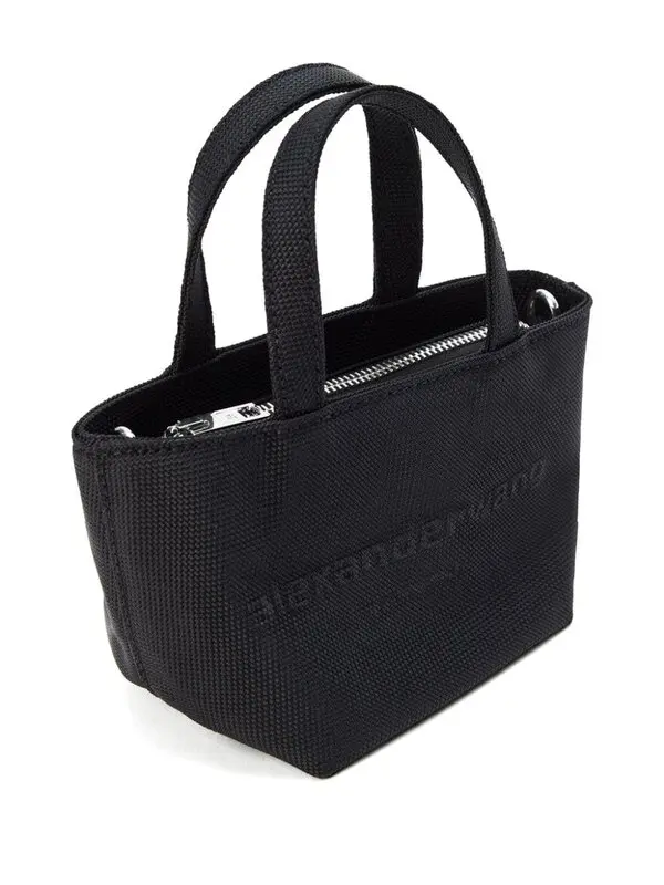 Alexander Wang Mini Punch Embossed Tote - Black