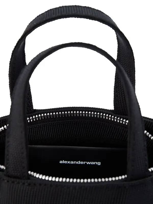 Alexander Wang Mini Punch Embossed Tote - Black