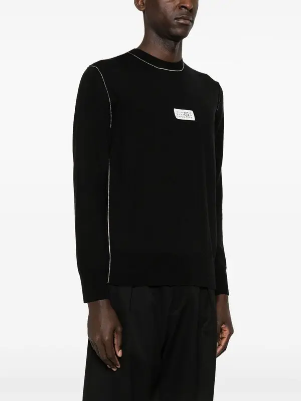 MAISON MARGIELA Numbers-motif Jumper