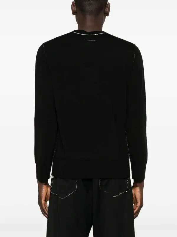 MAISON MARGIELA Numbers-motif Jumper