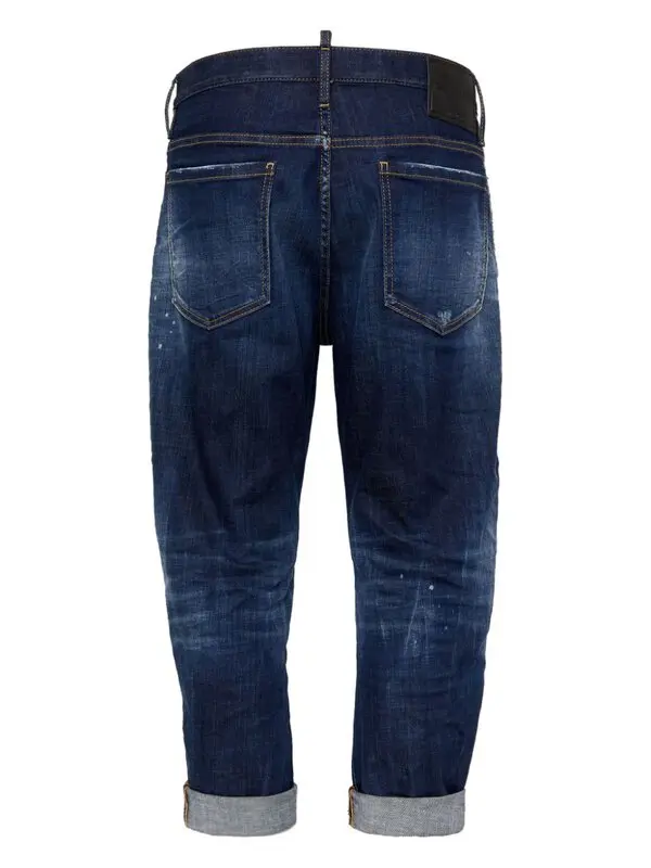 Dsquared2 Distressed Tapered Jeans