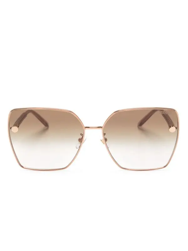 Versace Oversized Sunglasses - Pink