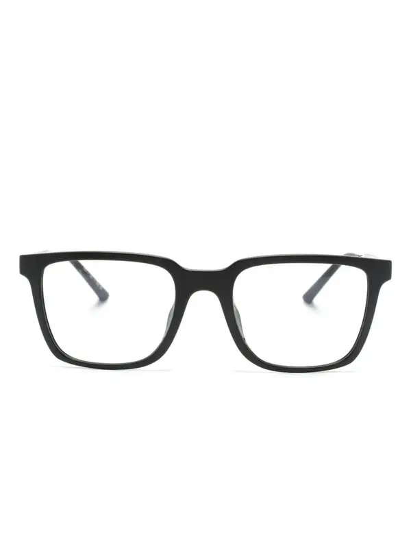 Oliver Spencer Square-frame Glasses - Black