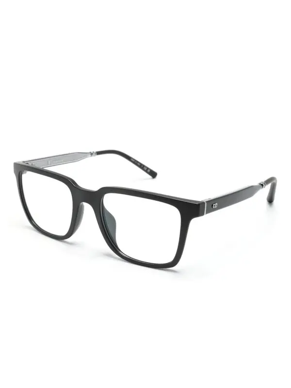 Oliver Spencer Square-frame Glasses - Black