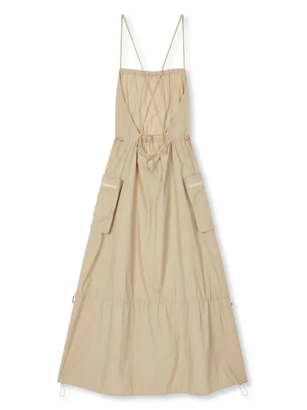 knee length dresses for ladies Black Spaghetti Strap Maxi Dress XL main image 0