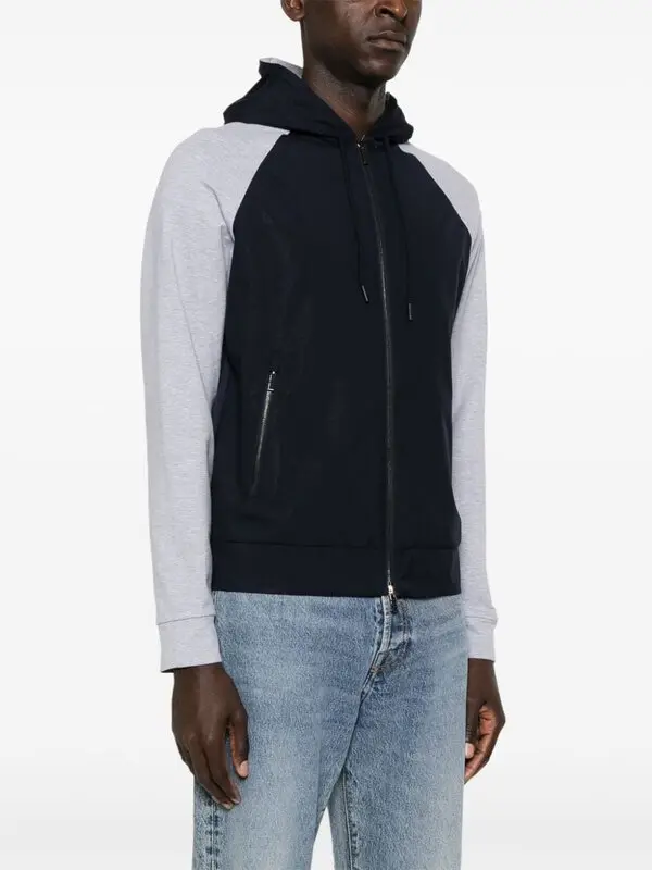 Paul & Shark Panelled Hooded Jacket