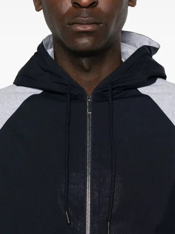 Paul & Shark Panelled Hooded Jacket