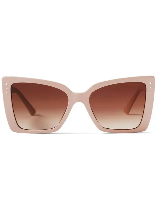 JIMMY CHOO Lorea Sunglasses - Neutrals
